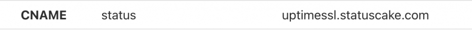 Using Public Reporting CNAMEs - StatusCake Knowledge Base - Website ...