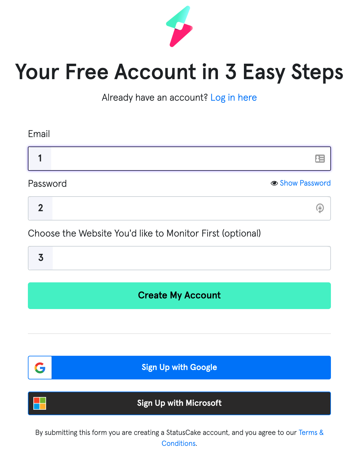 Microsoft Single Sign On (SSO) - StatusCake Knowledge Base - Website ...
